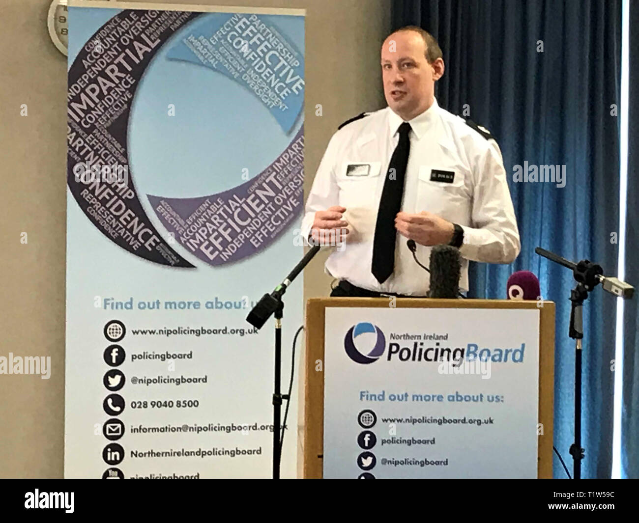 Psni assistant chief constable tim mairs hi-res stock photography and ...