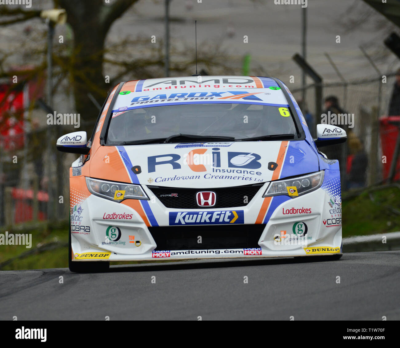 Rory Butcher, Honda Civic Type R, BTCC launch day and media event ...