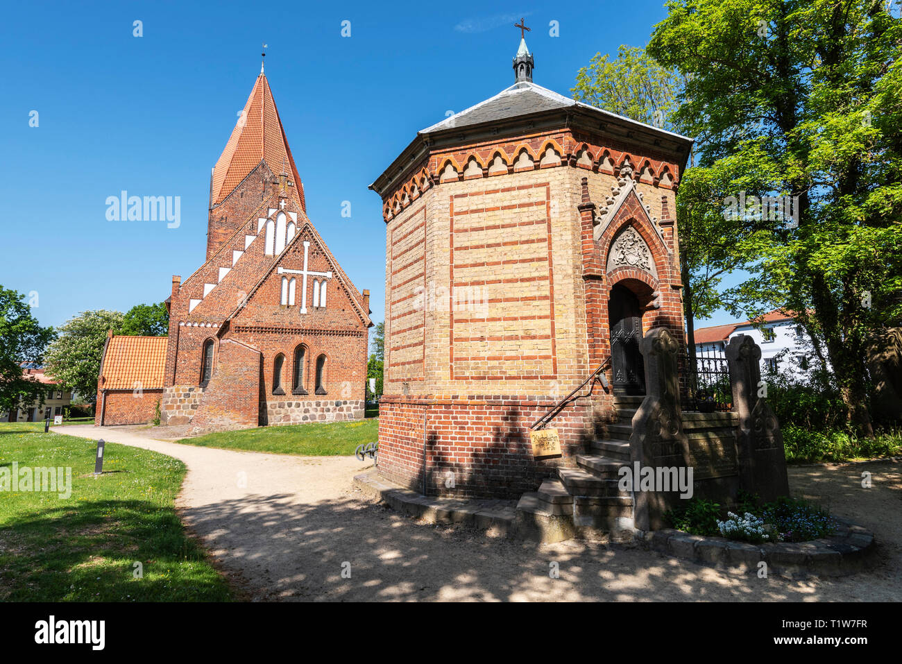 St. Johannes, church, Rerik, Baltic seaside resort, Mecklenburg-Western ...