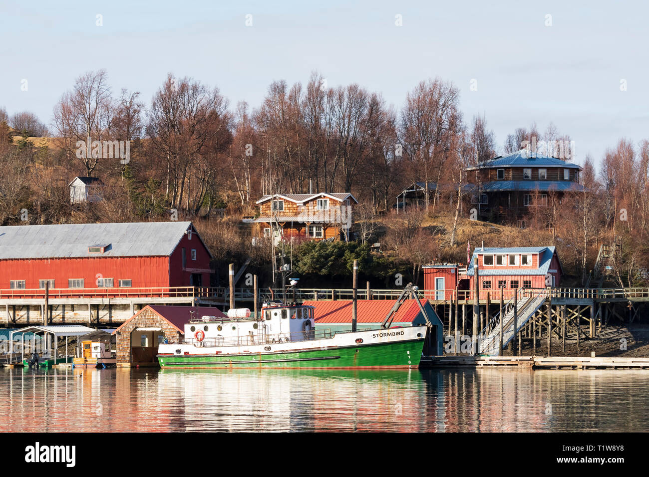 Kachemak bay halibut cove hi-res stock photography and images - Alamy