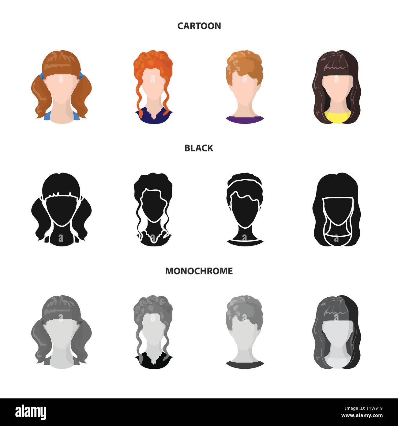 Isolated object of professional and photo symbol. Collection of ...