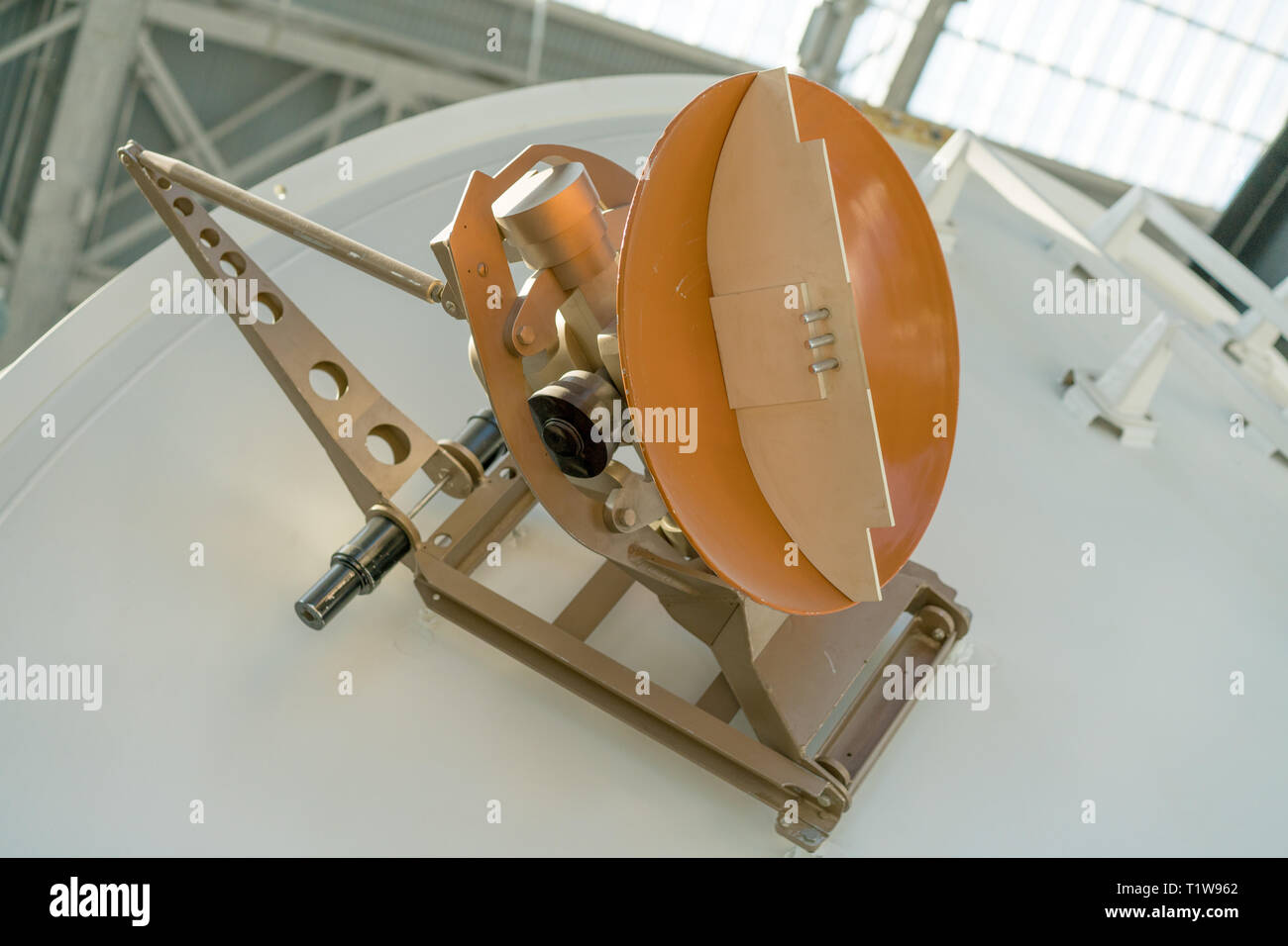 communication antenna on the surface of a spaceship Stock Photo - Alamy