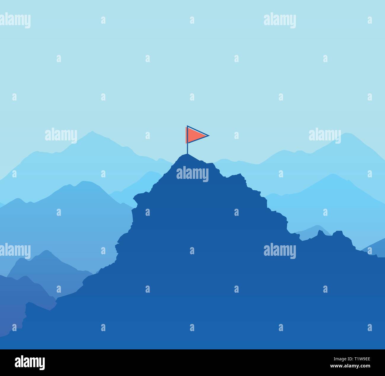 Natural red rock hiking Stock Vector Images - Alamy