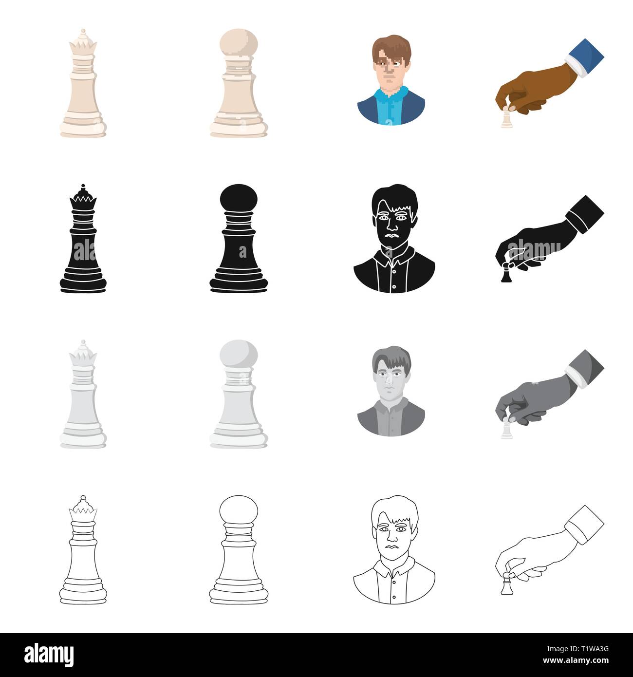 queen,pawn,man,hand,board,face,white,male,concept,mate,figure,young ...