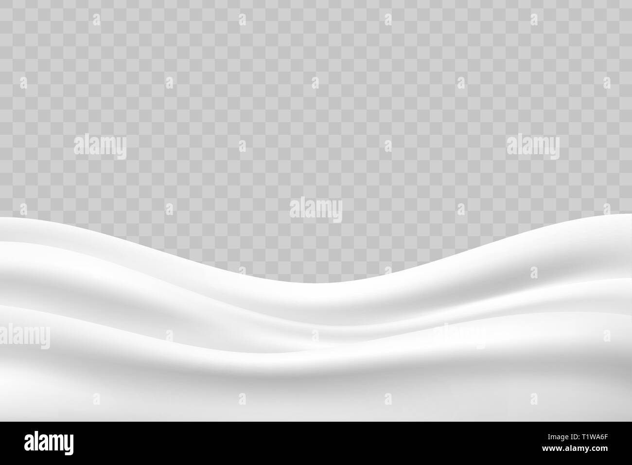 Wavy milk background, vector illustration Stock Vector Image & Art - Alamy