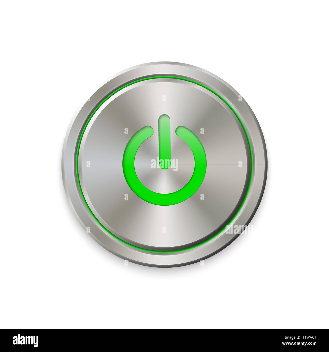 Circular metal badge hi-res stock photography and images - Alamy