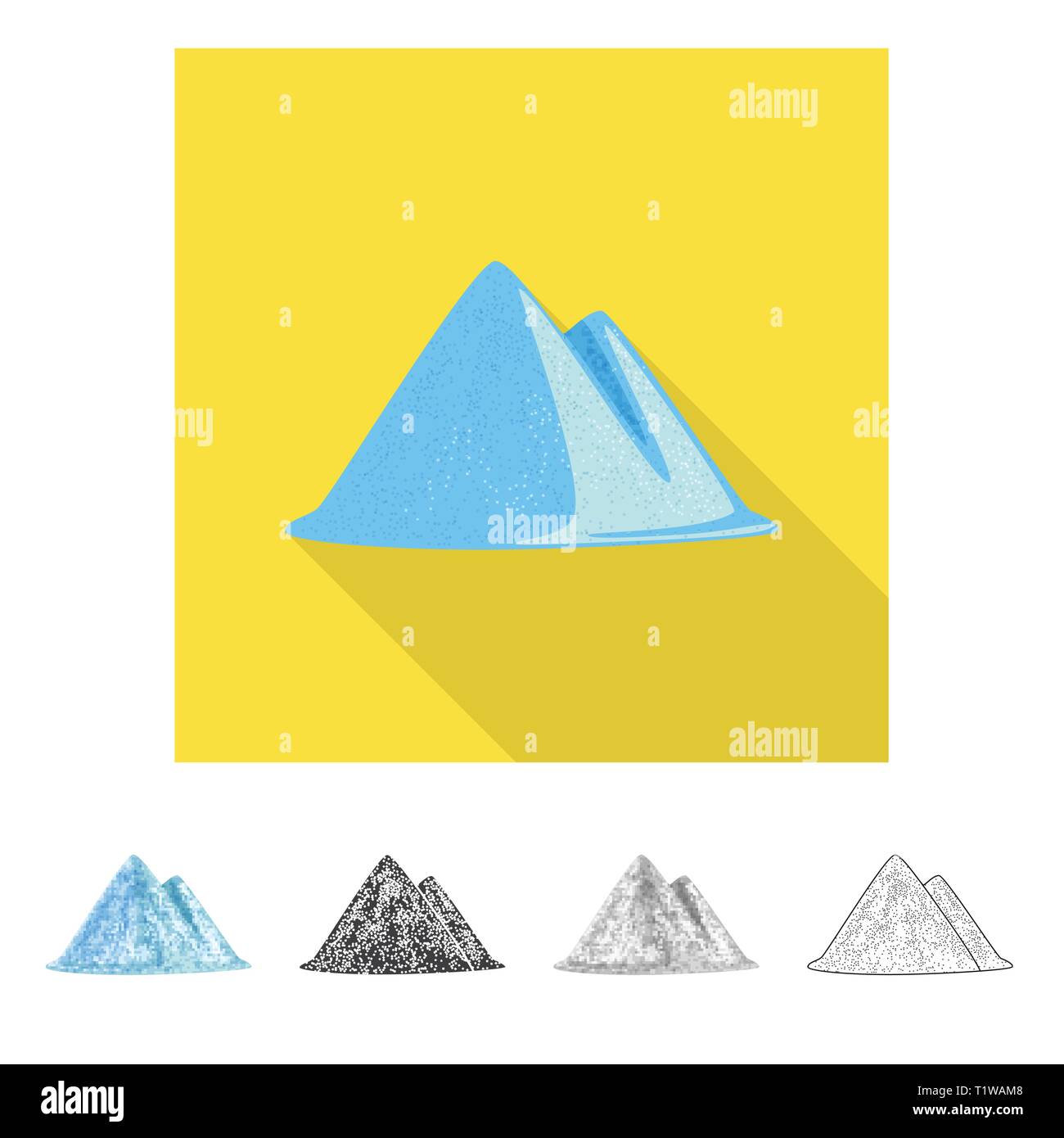 Mountain of grains Cut Out Stock Images & Pictures - Alamy