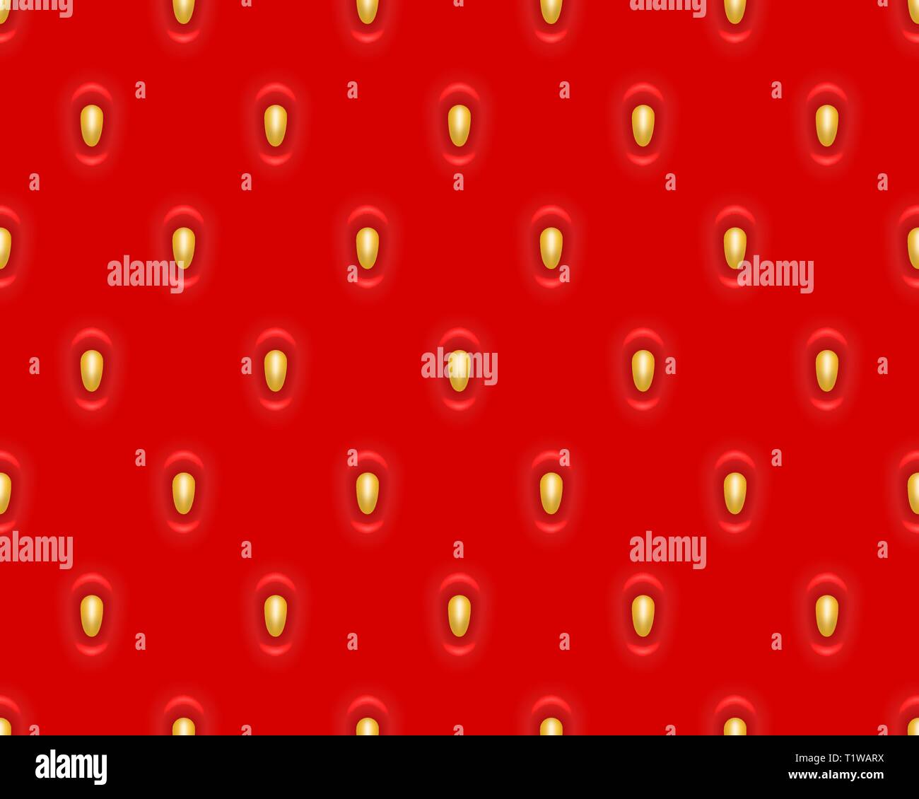 Seamless strawberry texture, Vector background Stock Vector Image & Art ...