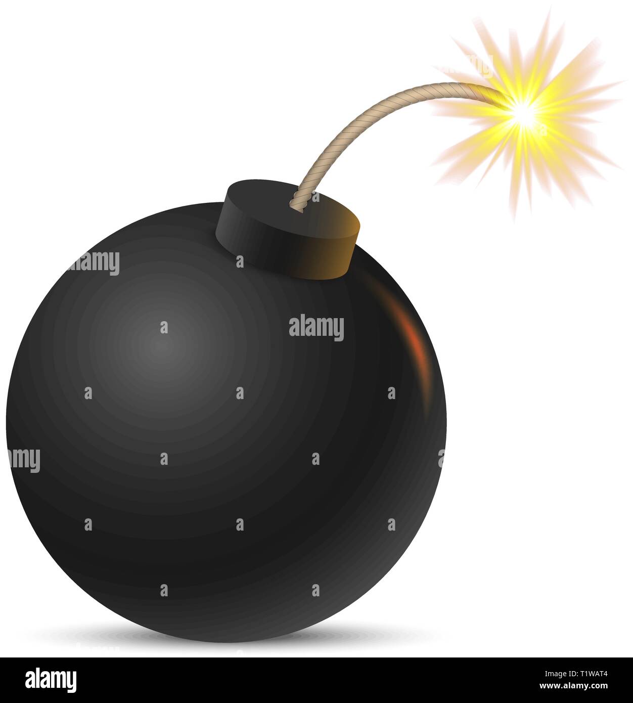 Cartoon bomb hi-res stock photography and images - Alamy