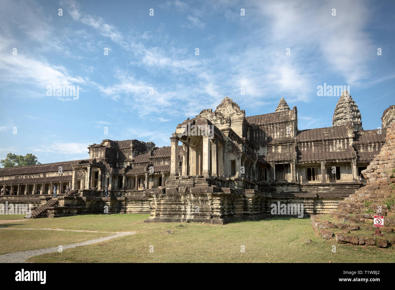 Some architectural views of the Angkor Wat Temples in Siem Reap ...