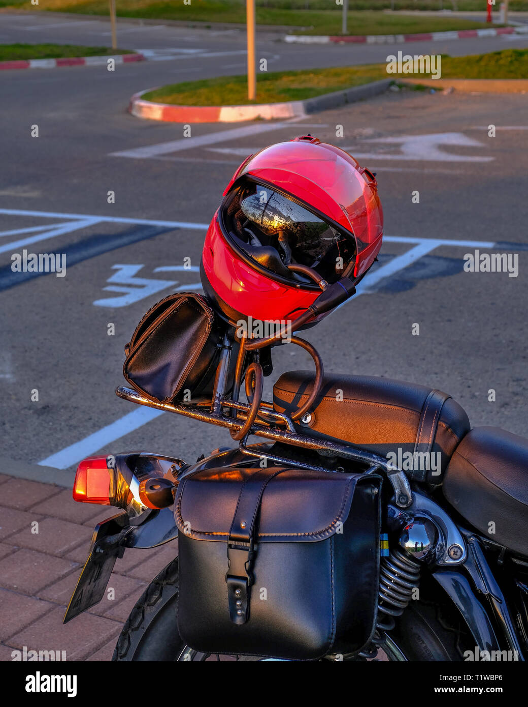 Visor reflection hi-res stock photography and images - Alamy