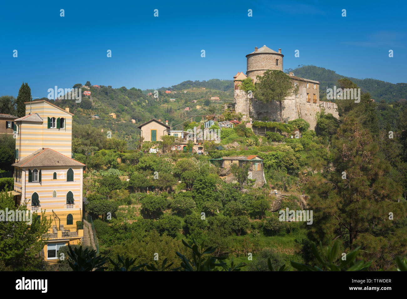 Castello Brown, a unique location in the world, located at the center ...