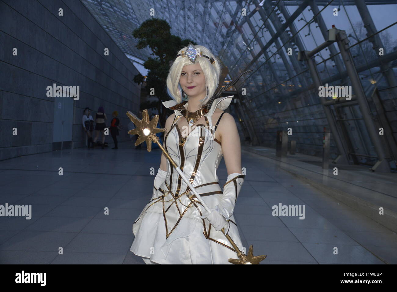 Cosplayer bei der Manga-Comic-Con auf der Leipziger Buchmesse 2019 ...