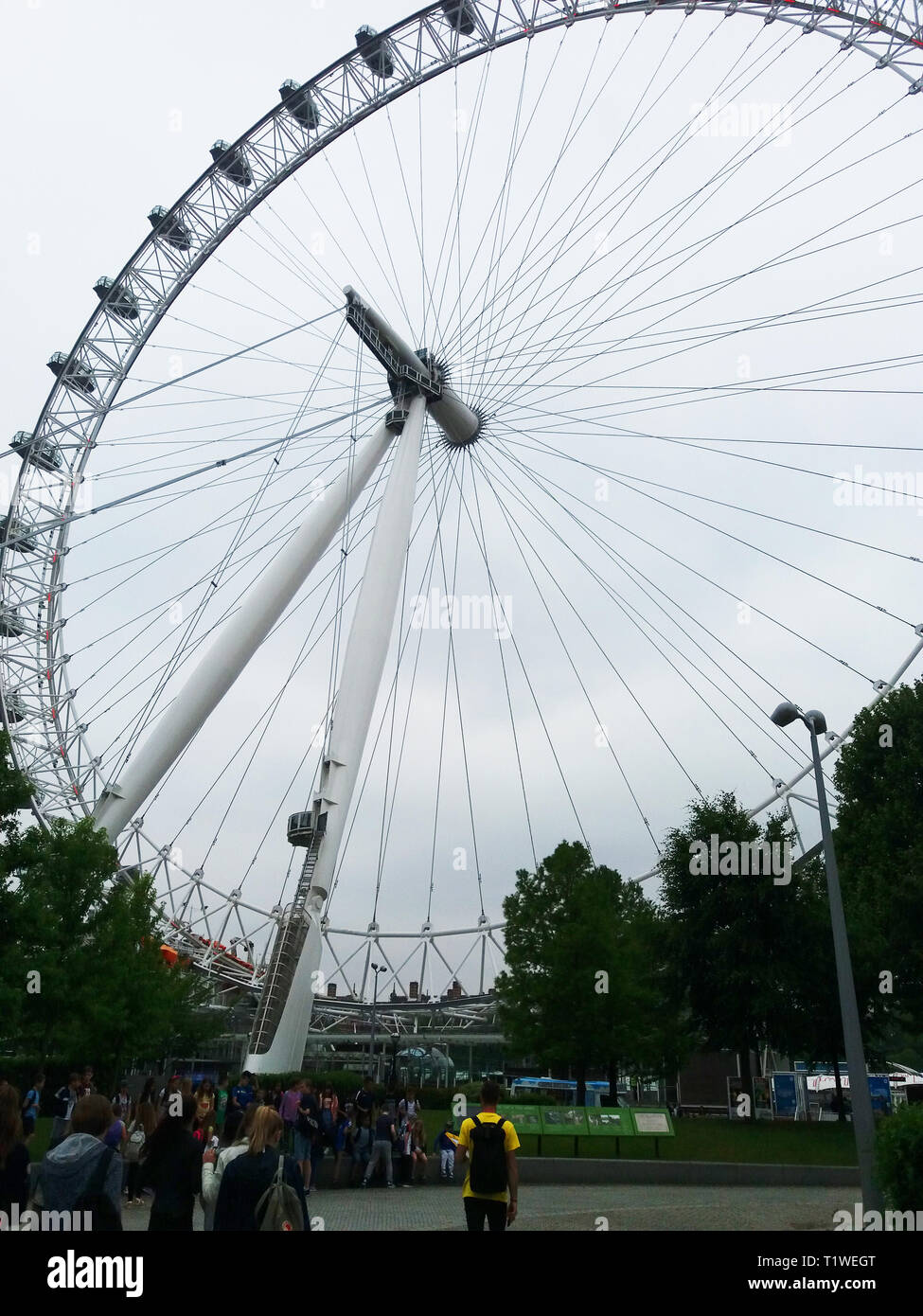 The famous London Eye Stock Photo - Alamy