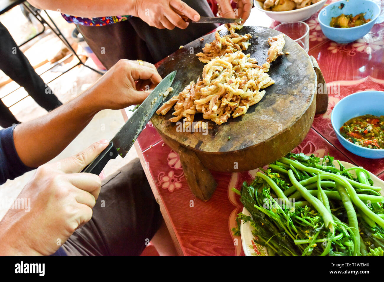 Authentic lao food hi-res stock photography and images - Alamy