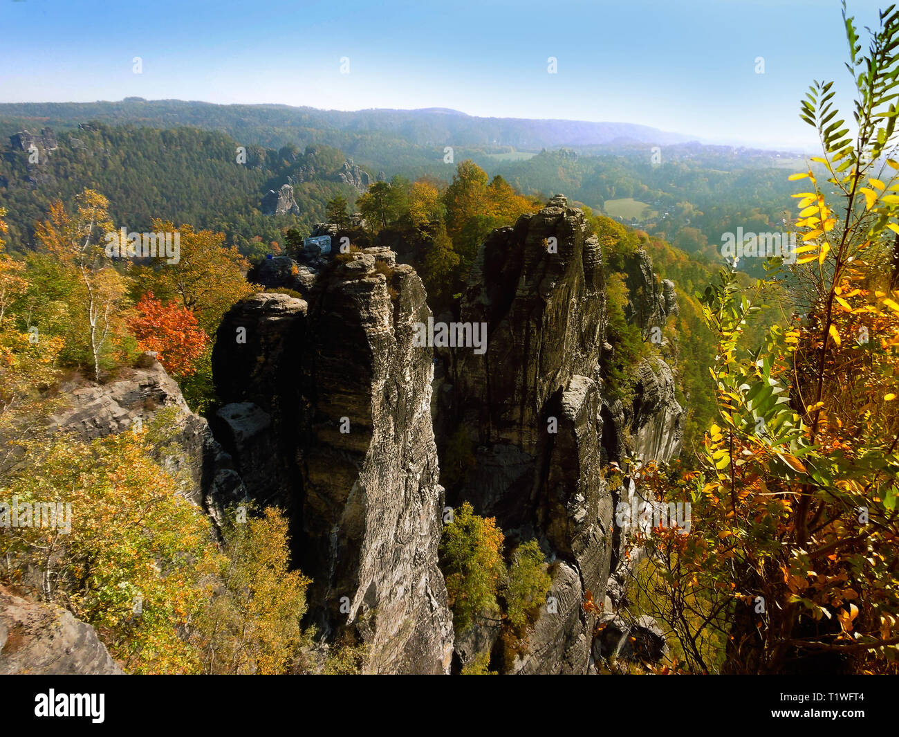 Elbsandsteingebirge in German or Elbe Sandstone mountains in English ...