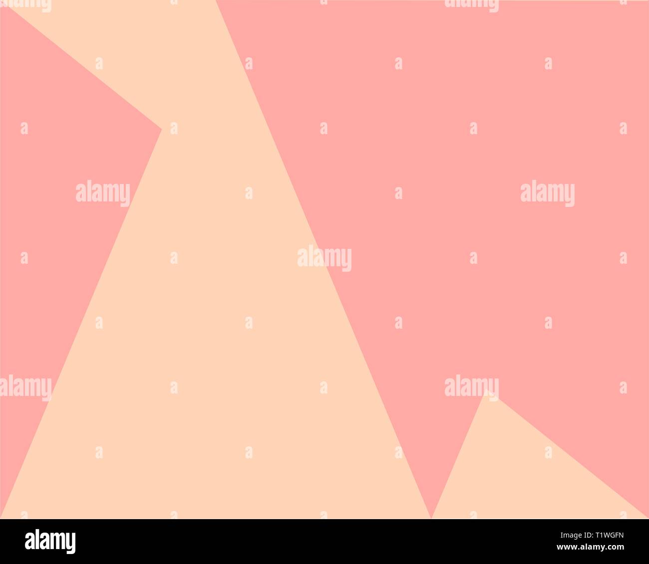 abstract geometric background, pink beige triangle shape pattern Stock ...