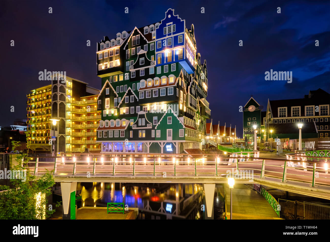ZAANDAM, NETHERLANDS - MAY 21, 2018: Inntel Hotel in Zaandam ...