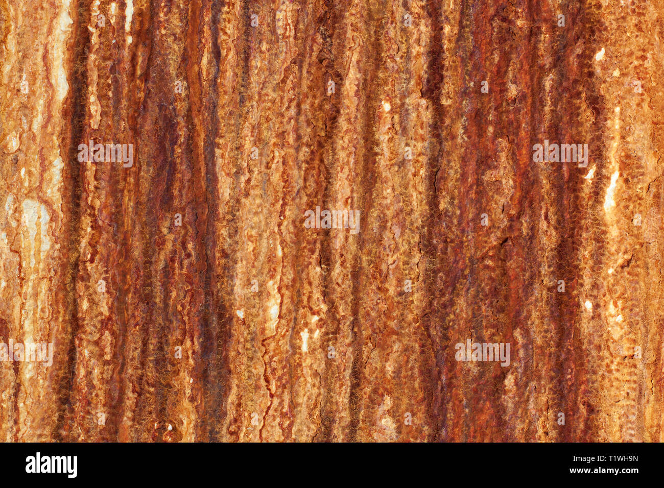 Wall with rust runoff, can be used as a background Stock Photo - Alamy