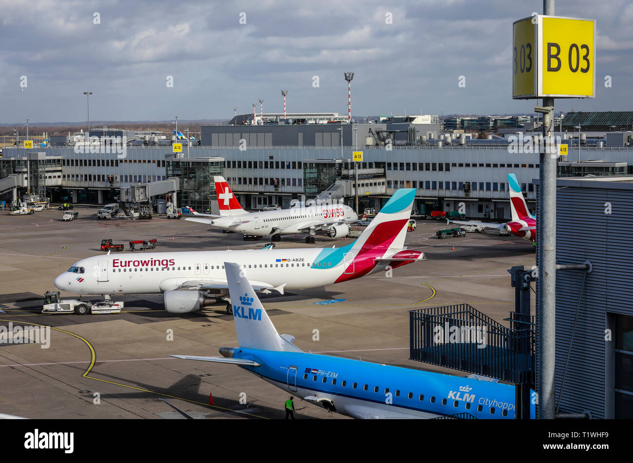 07.02.2019, Duesseldorf, North Rhine-Westphalia, Germany - Duesseldorf ...