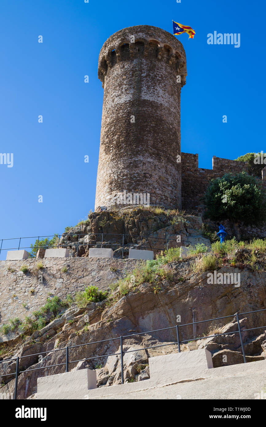 Tossa de mar castle hi-res stock photography and images - Alamy