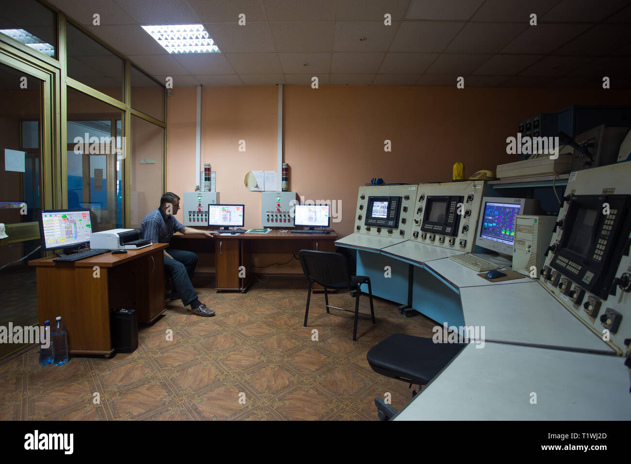 Dispatcher Office High Resolution Stock Photography and Images - Alamy