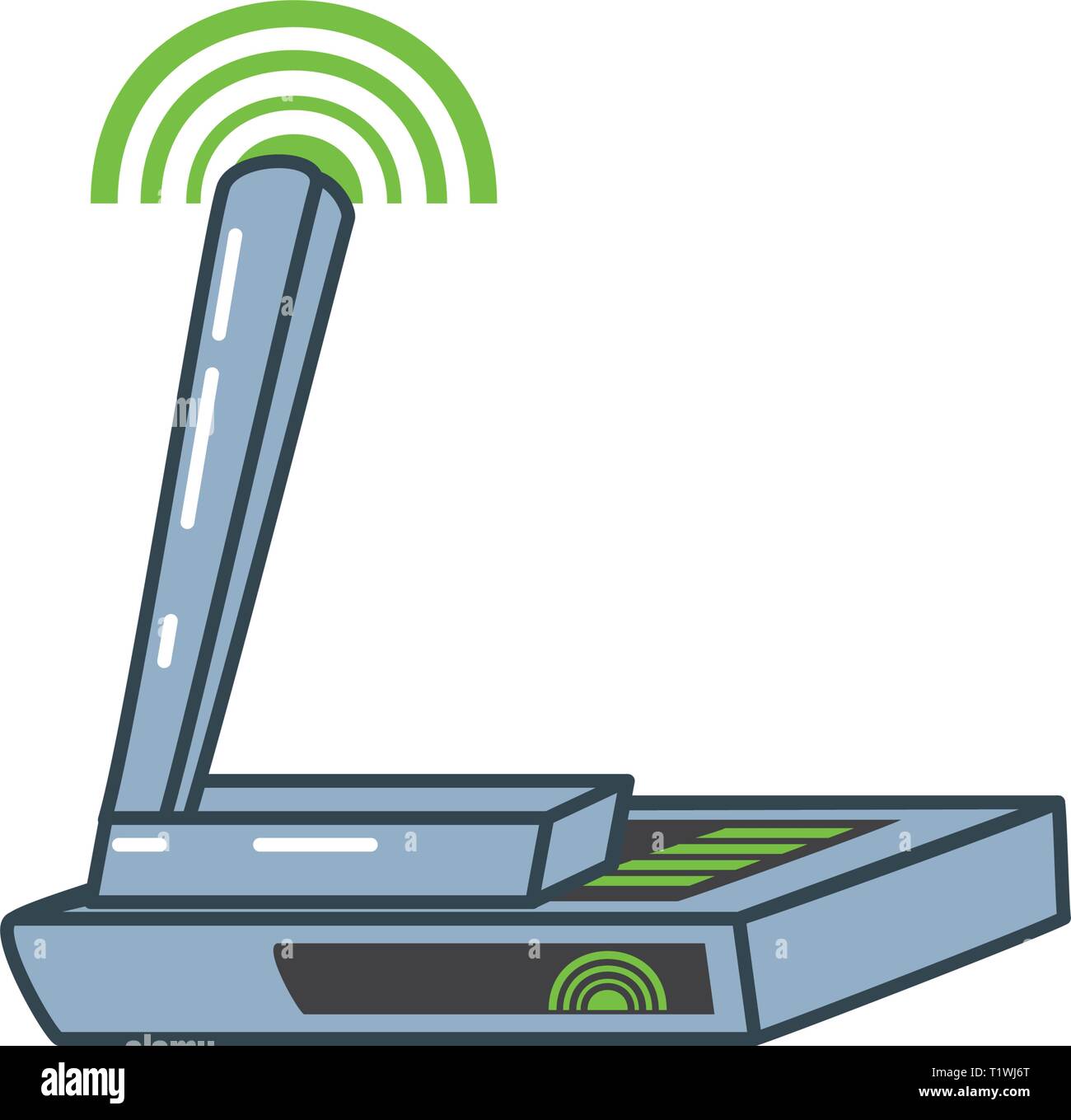 wifi router isolated icon vector illustration design Stock Vector Image ...