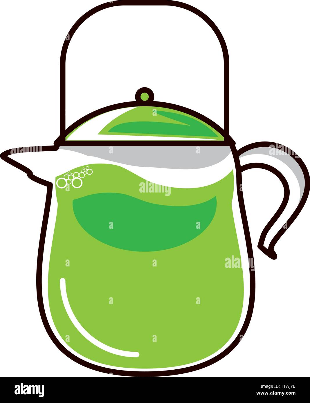 teapot kitchen isolated icon vector illustration design Stock Vector ...