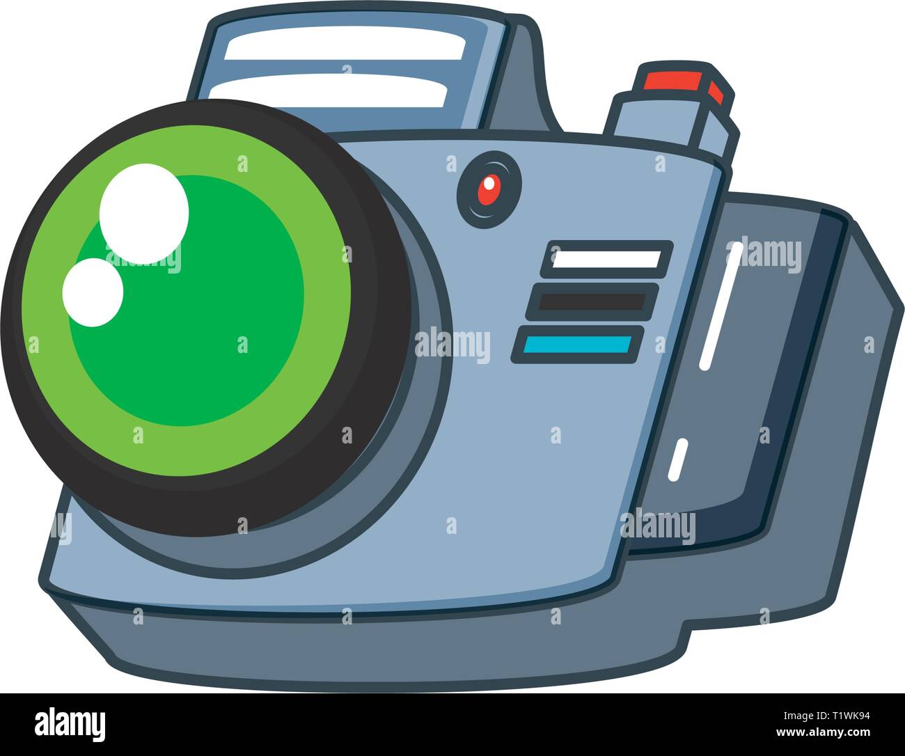 camera photographic isolated icon vector illustration design Stock ...