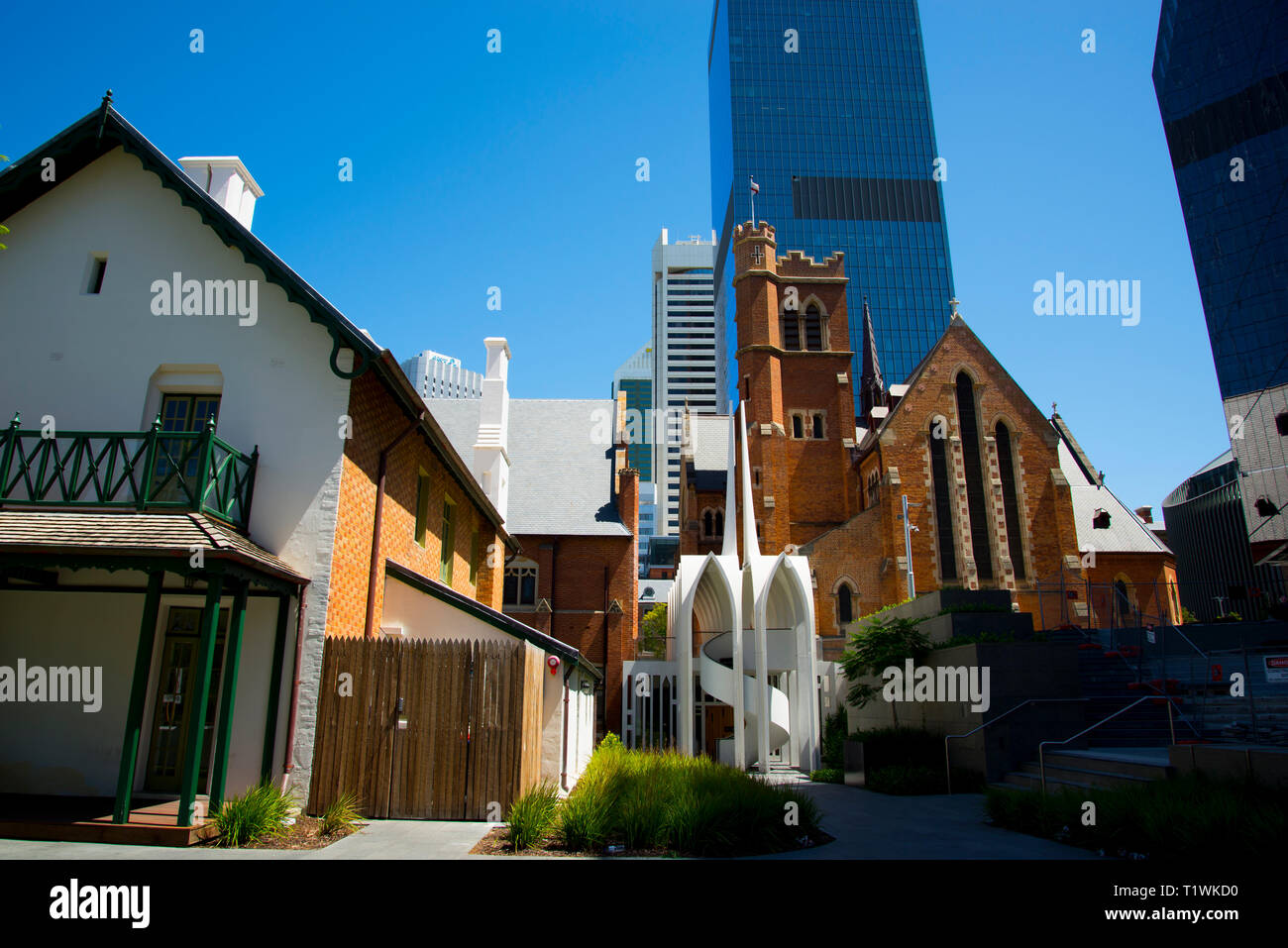St Georges Cathedral - Perth - Australia Stock Photo - Alamy