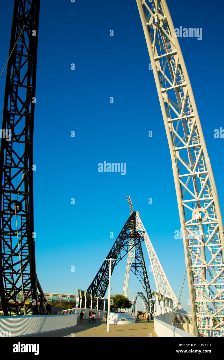 Matagarup Bridge - Perth - Australia Stock Photo - Alamy