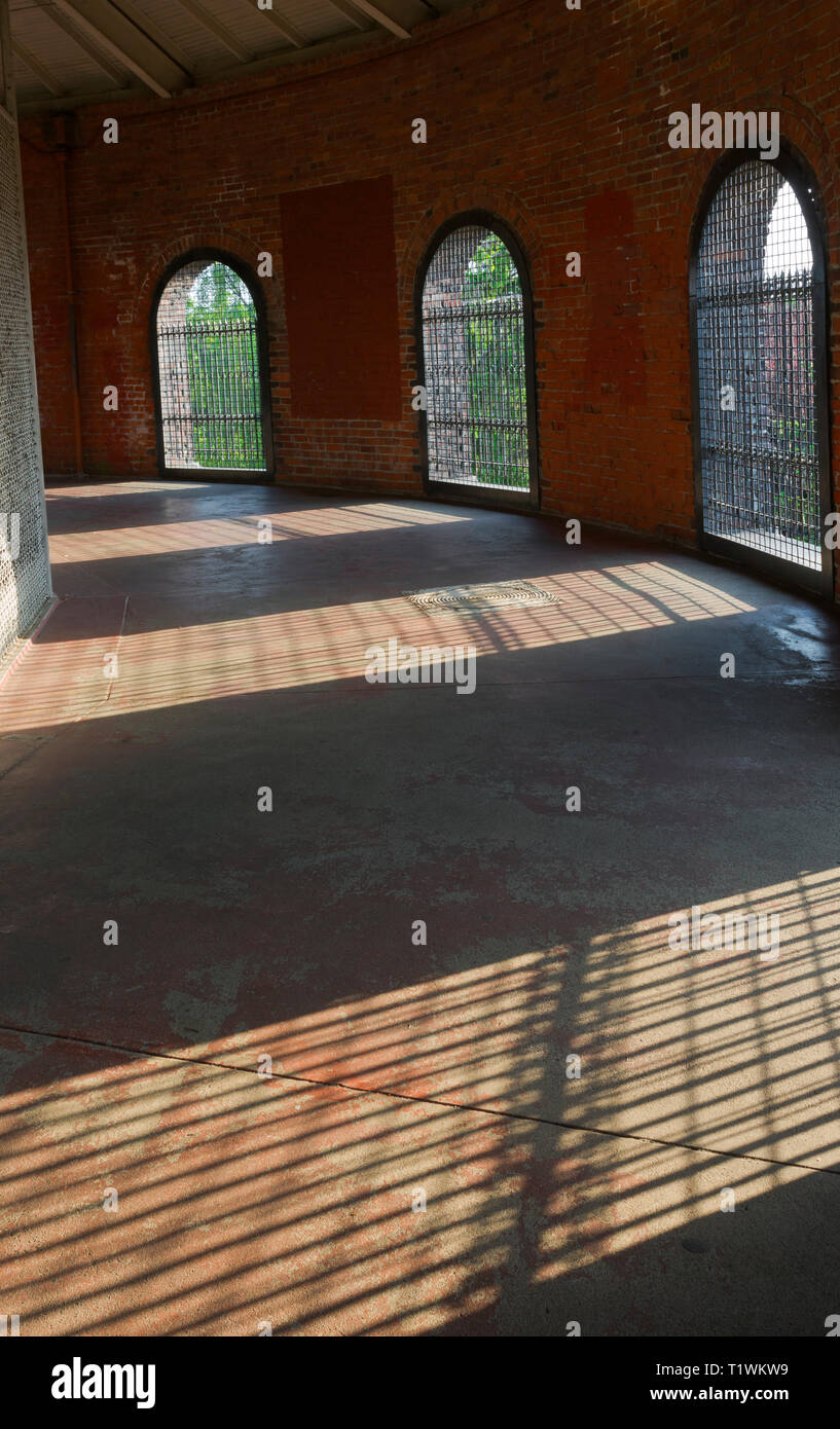 WA16073-00...WASHINGTON - Window silhouettes on the floor of the ...
