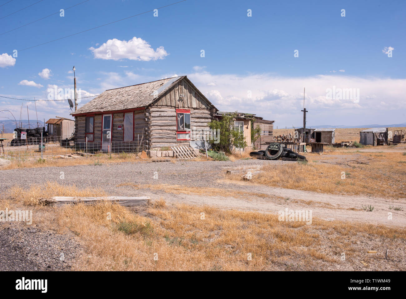 Cisco, Utah is a ghost town near the Colorado border created by the ...