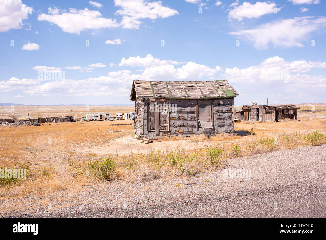 Cisco, Utah is a ghost town near the Colorado border created by the ...