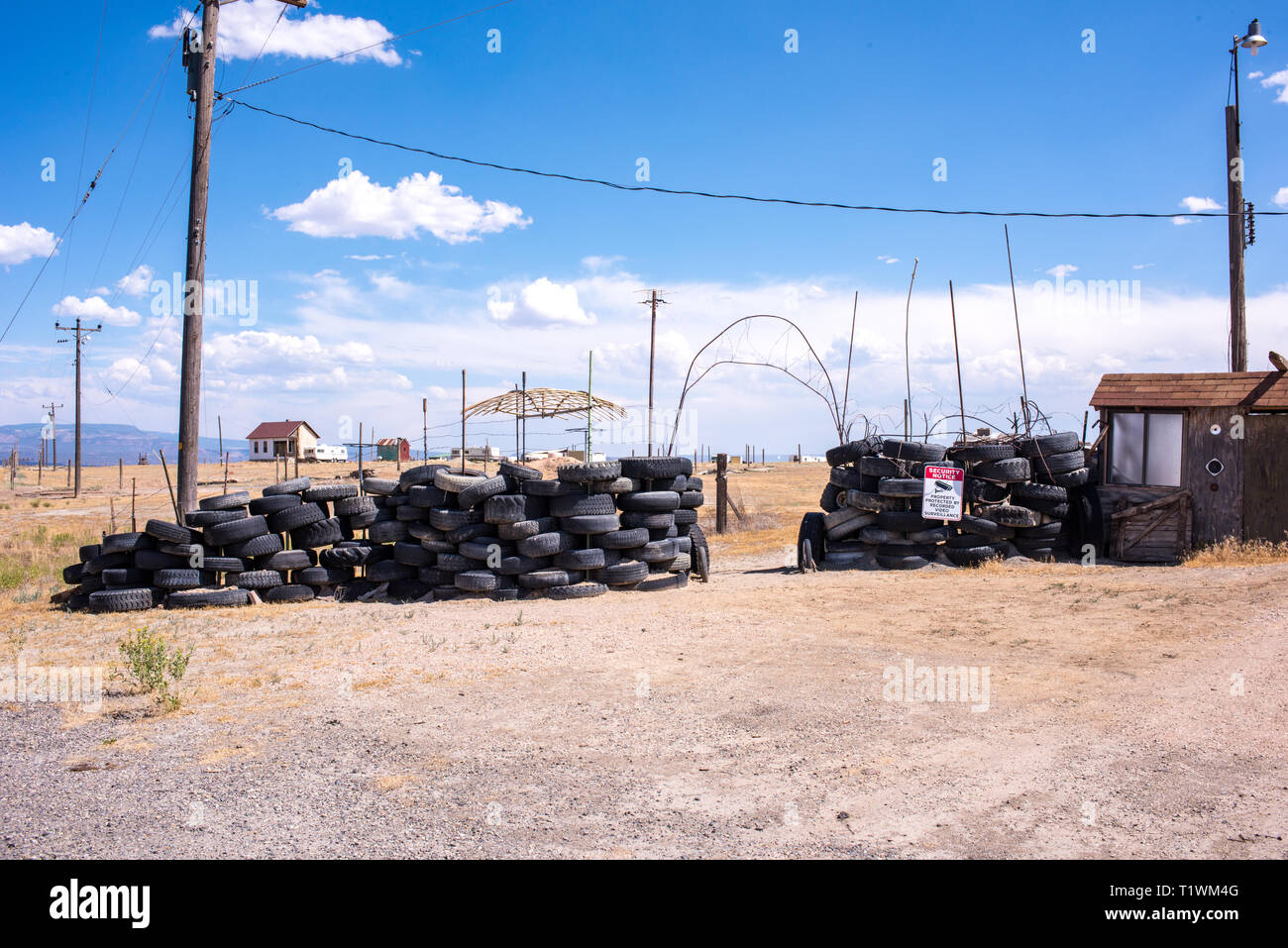 Cisco, Utah is a ghost town near the Colorado border created by the ...
