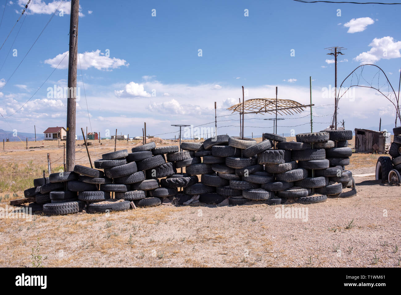 Cisco, Utah is a ghost town near the Colorado border created by the ...
