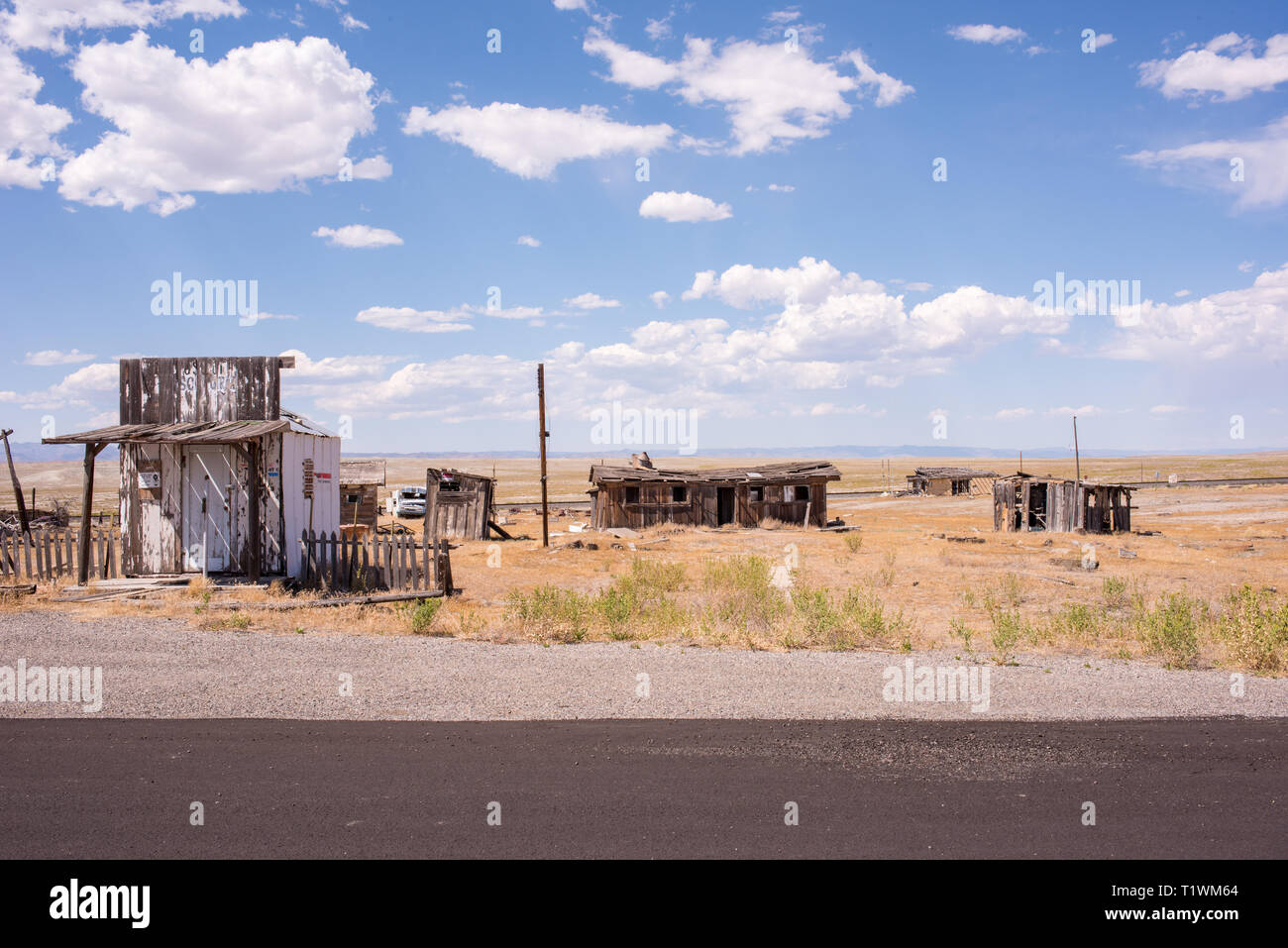 Cisco, Utah is a ghost town near the Colorado border created by the ...