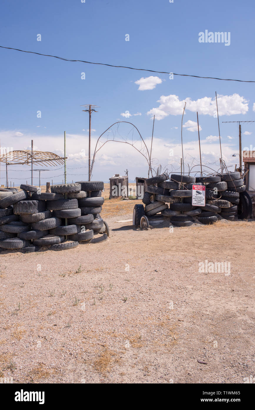 Cisco, Utah is a ghost town near the Colorado border created by the ...