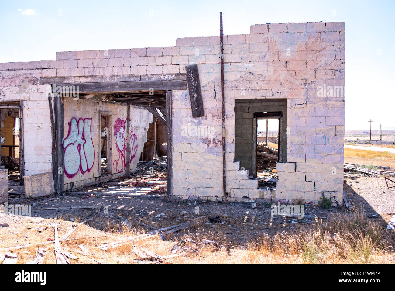 Cisco, Utah is a ghost town near the Colorado border created by the ...