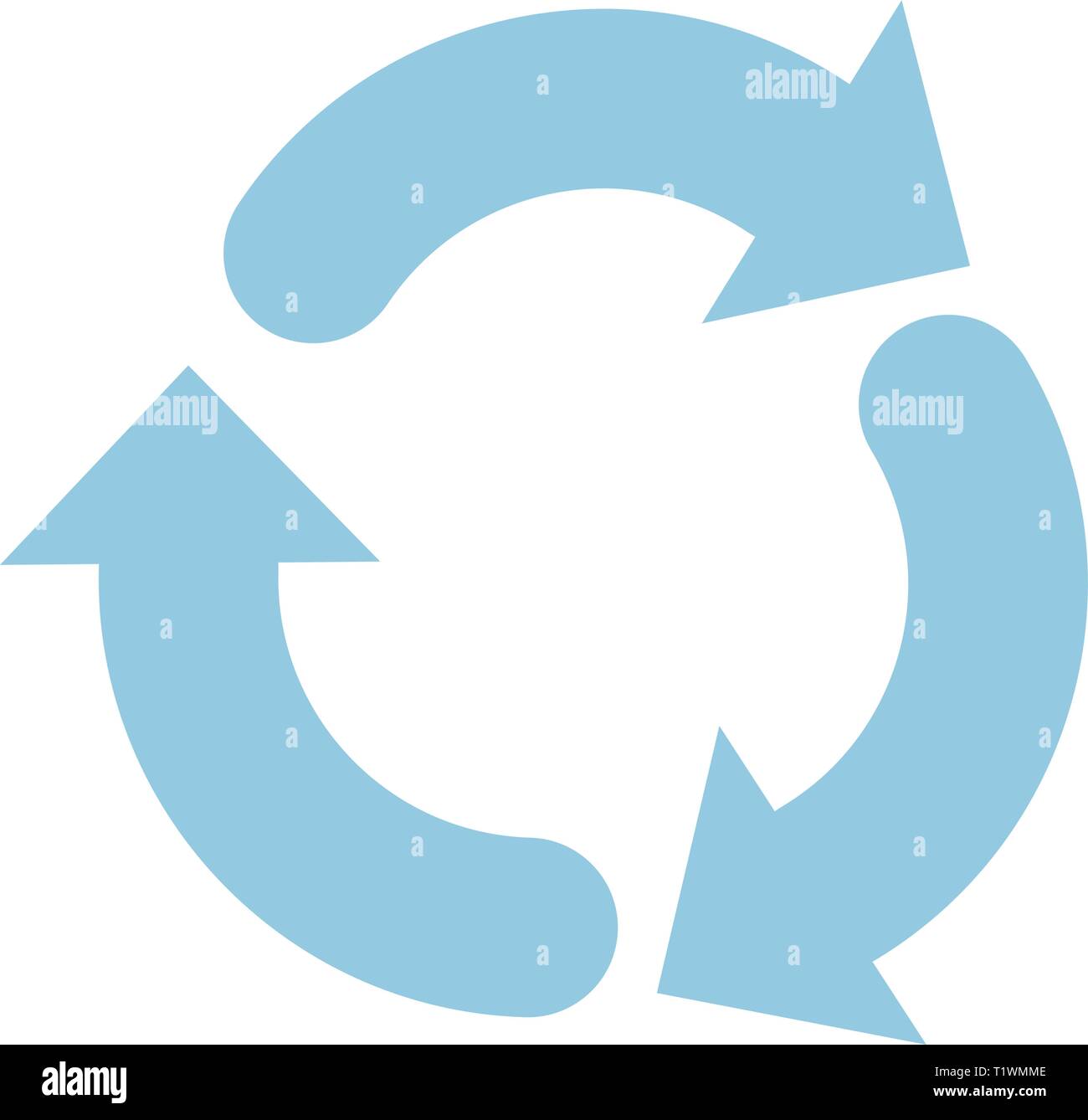 arrows around isolated icon vector illustration design Stock Vector ...