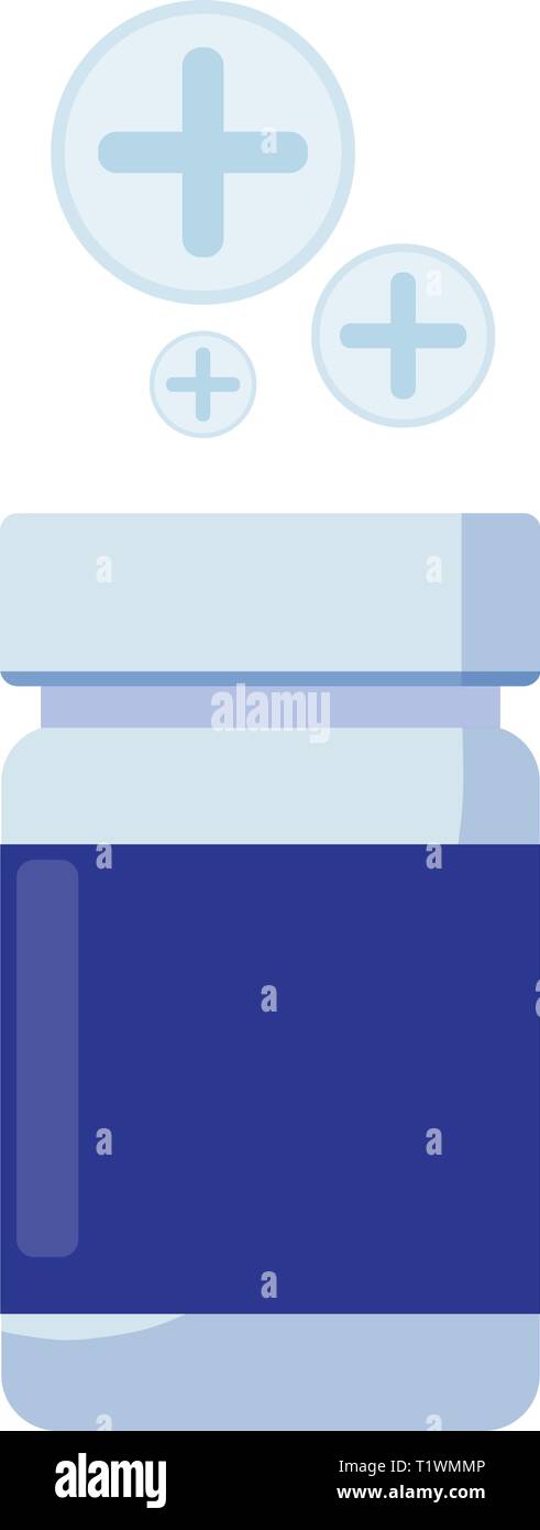 medicine pot drugs icon vector illustration design Stock Vector Image ...