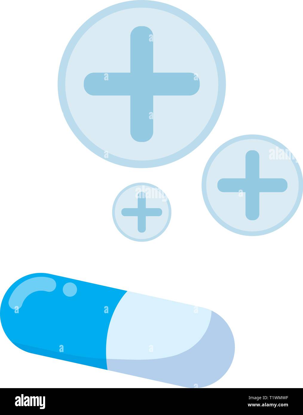 capsule drug medical icon vector illustration design Stock Vector Image ...