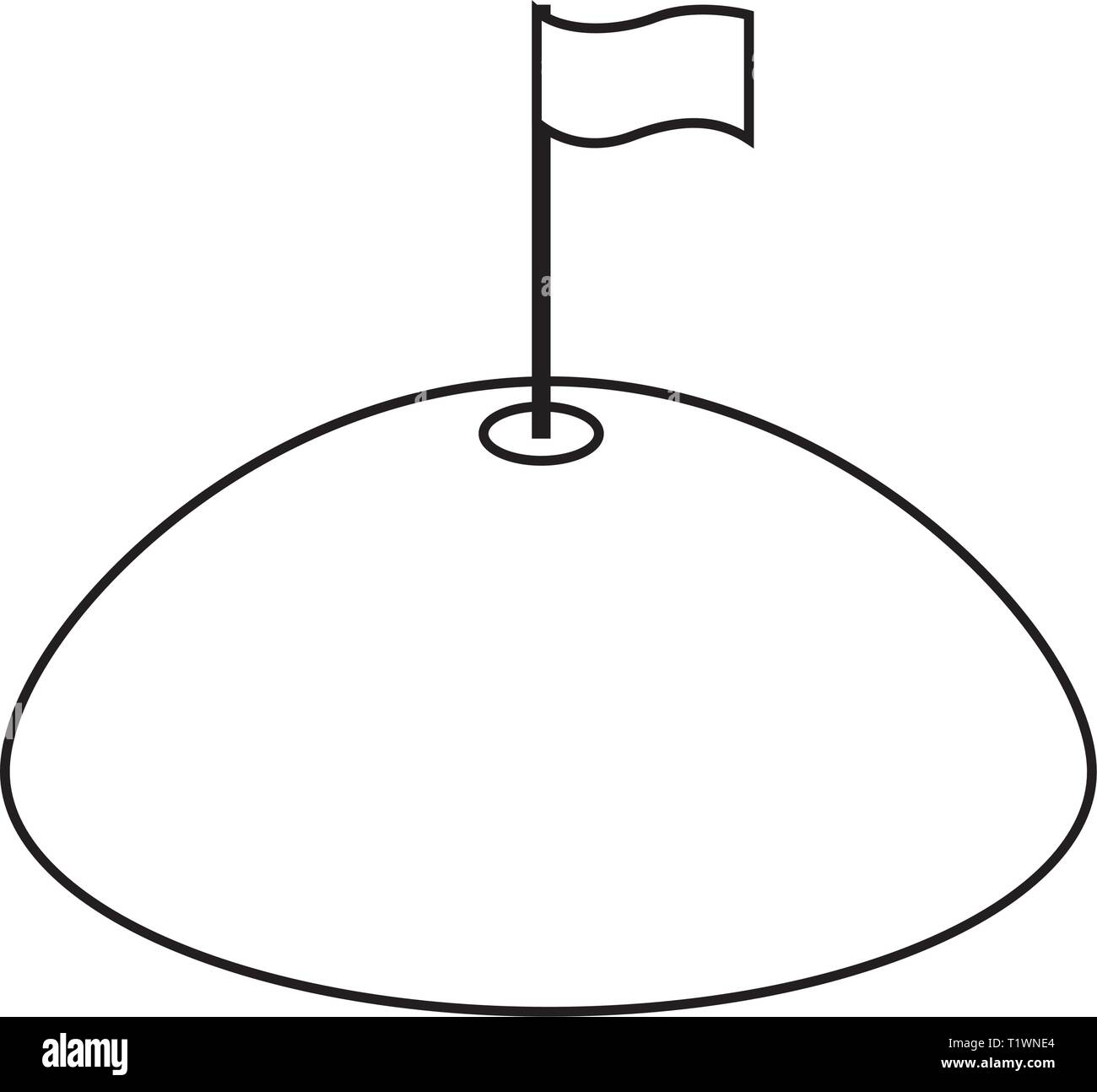 success flag isolated icon vector illustration design Stock Vector ...