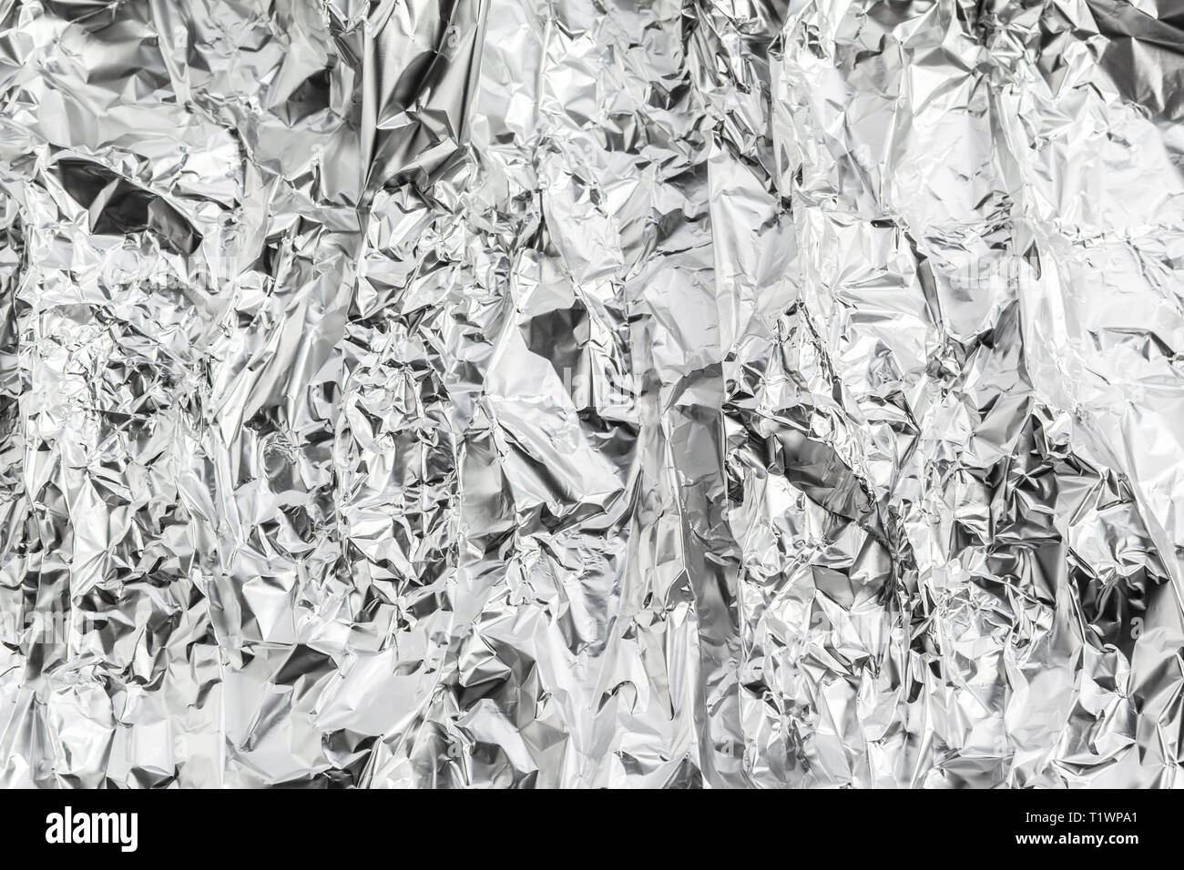 aluminum foil background Stock Photo - Alamy