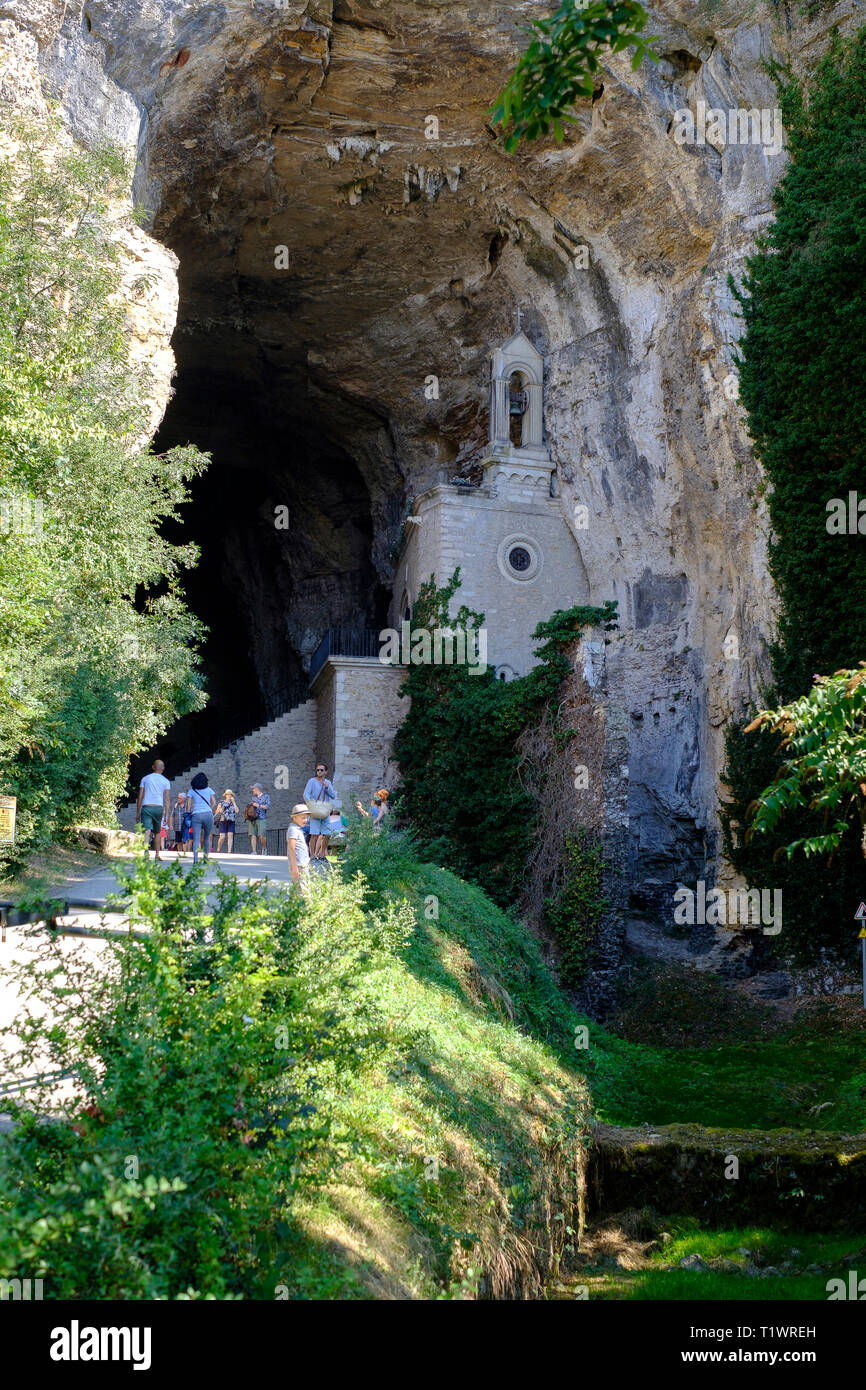 Grottes de La Balme cave (central-eastern France) *** Local Caption ...