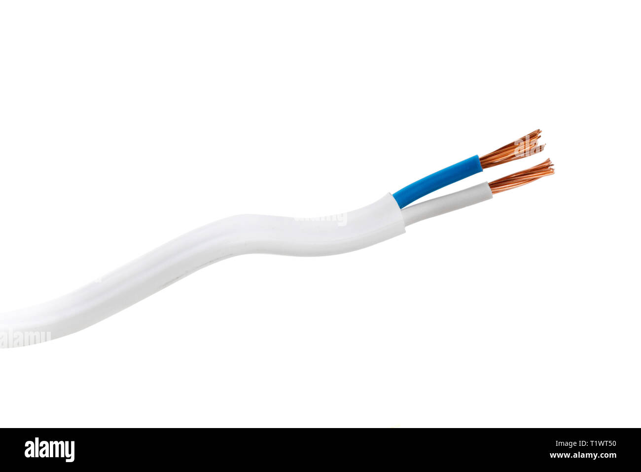 Electric cables closeup Stock Photo - Alamy