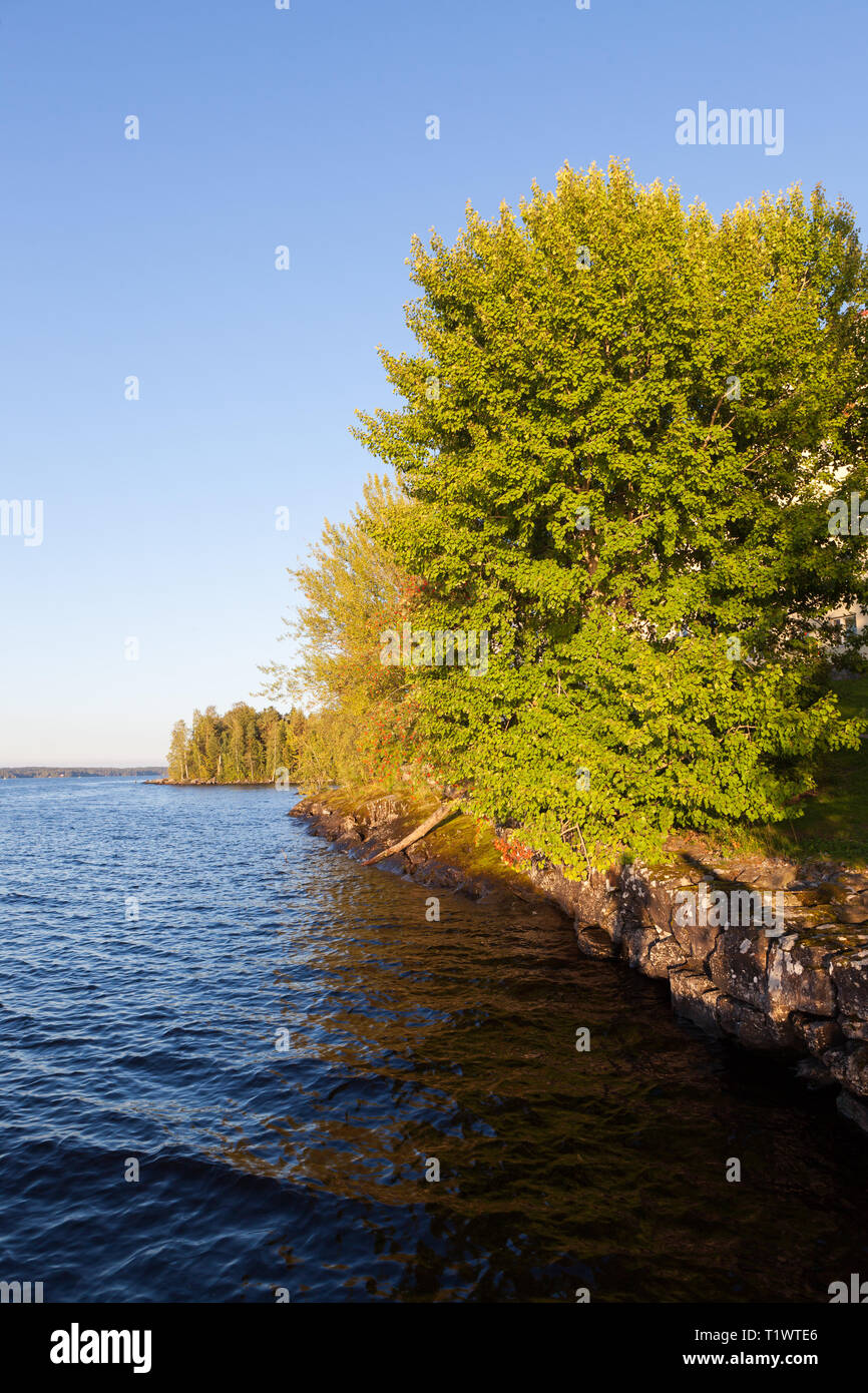 Serene lakeside environment hi-res stock photography and images - Alamy