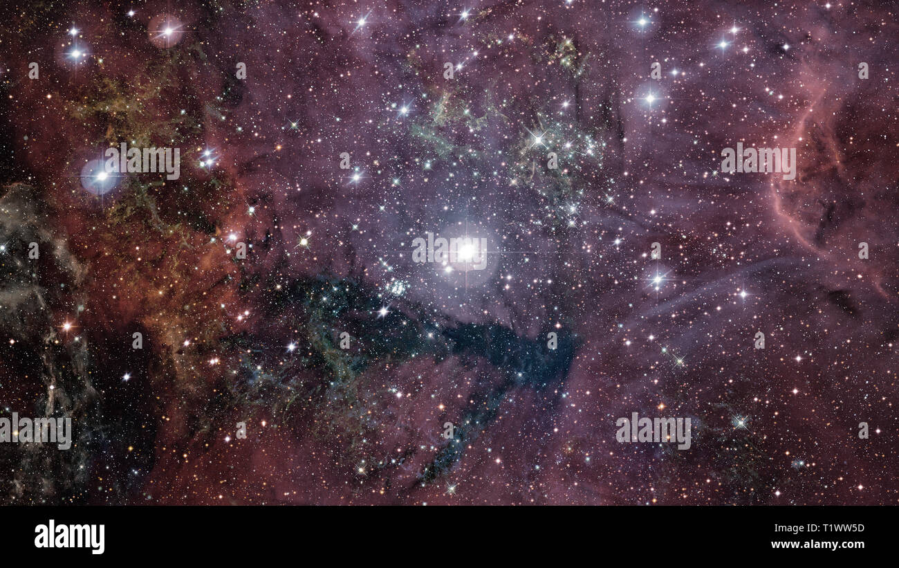 Reflection nebula the site of star formation. Elements of this image ...