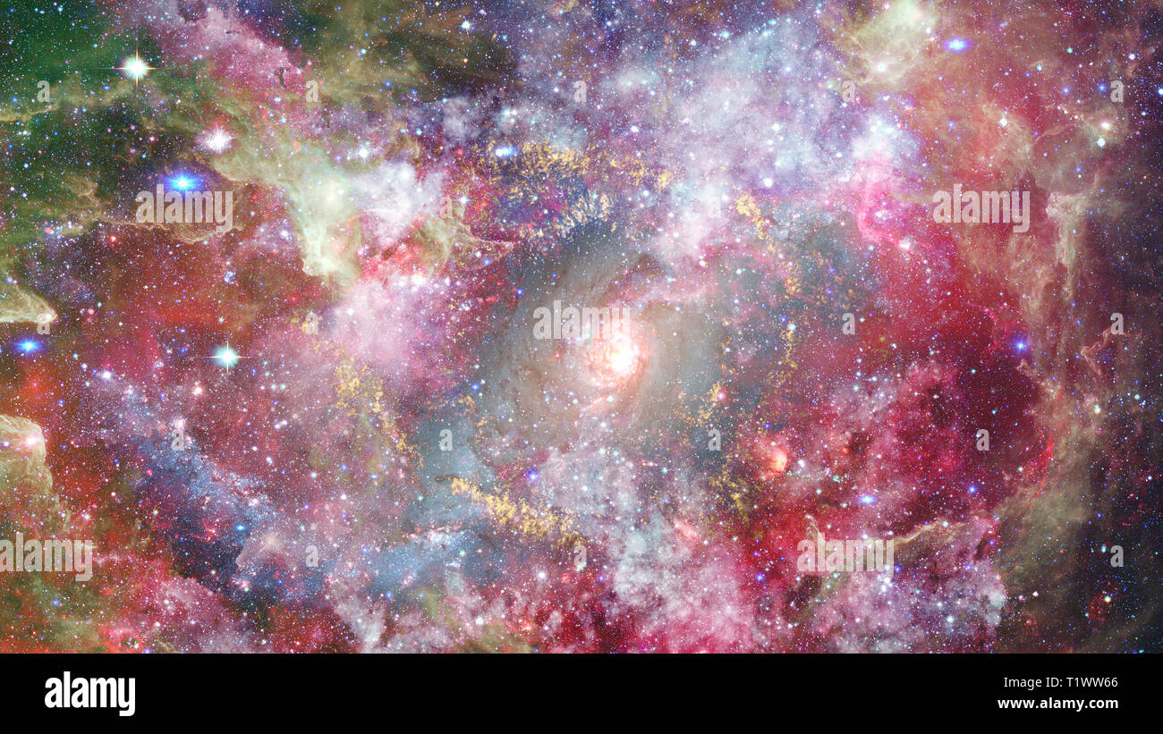 Dreamscape galaxy. Fantasy background. Elements of this image furnished ...