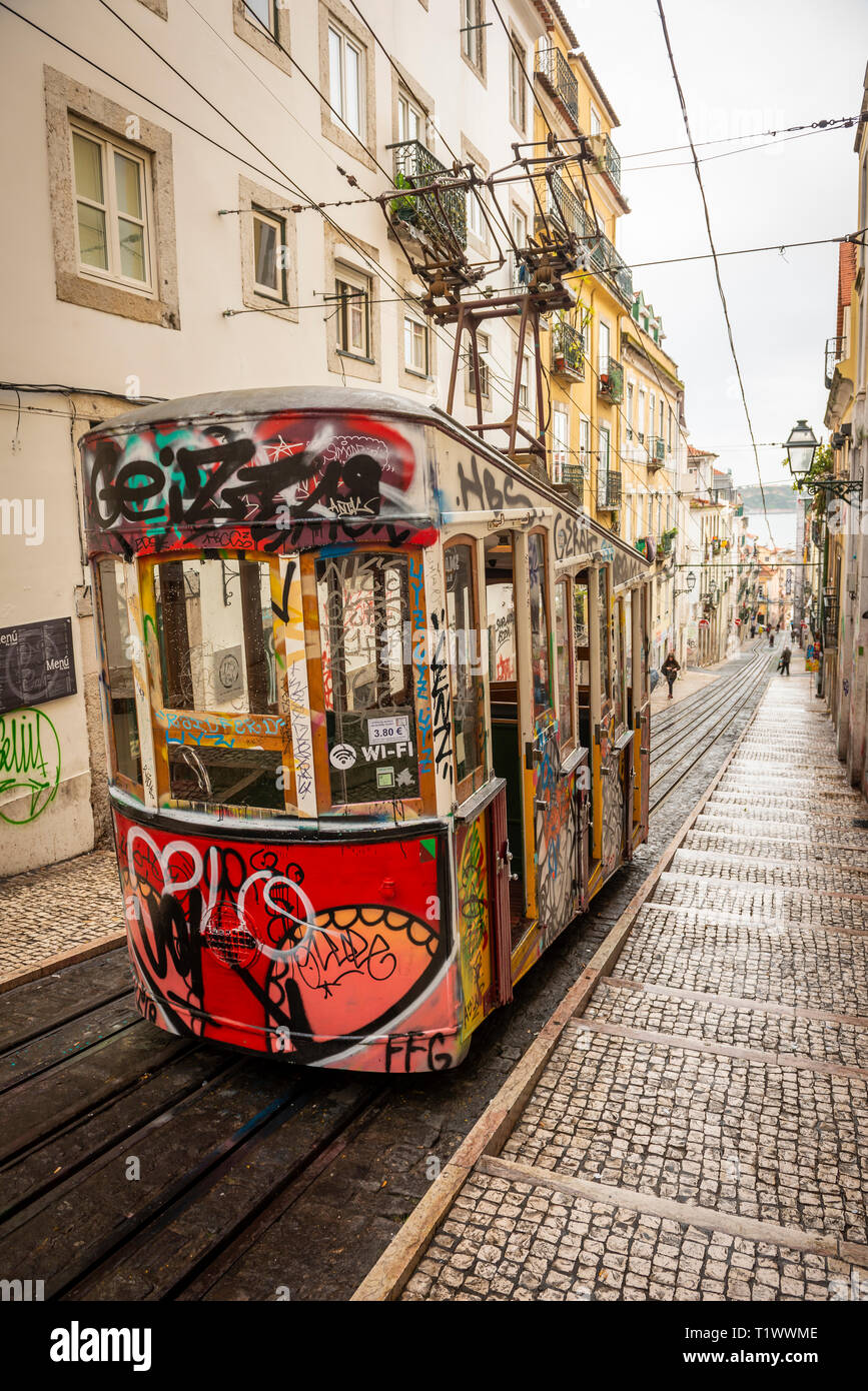 Funicular railway system hi-res stock photography and images - Alamy